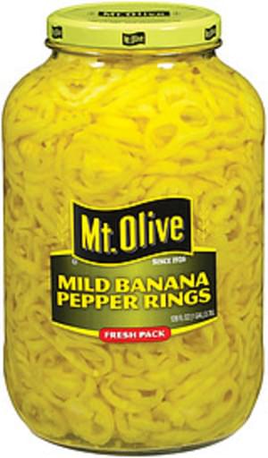 Mt. Olive Mild Banana Fresh Pack Pepper Rings - 128 oz, Nutrition ... Mt. Olive Mild Banana Fresh Pack Pepper Rings - 128 oz, Nutrition ...