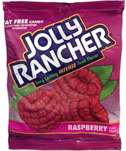 Jolly Rancher Raspberry Hard Candy - 4 oz, Nutrition Information | Innit