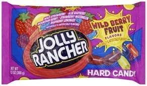 Jolly Rancher Wild Berry Fruit Flavors Hard Candy - 13 oz, Nutrition ...