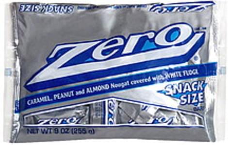 Zero Candy Bar - 9 oz, Nutrition Information | Innit