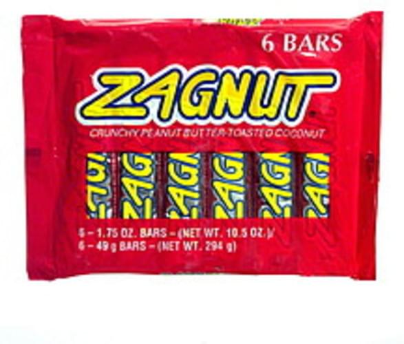 Zagnut Bar - 6 ea, Nutrition Information | Innit