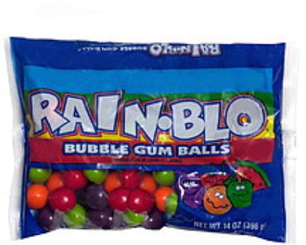 Rain Blo Bubble Gum Balls 14 Oz Nutrition Information Innit