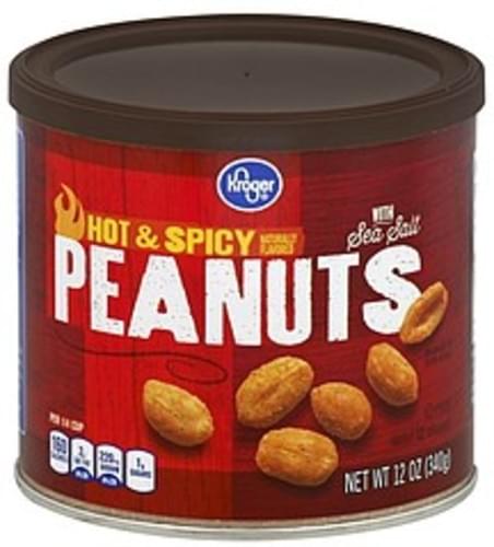 Kroger Hot And Spicy Peanuts 12 Oz Nutrition Information Innit