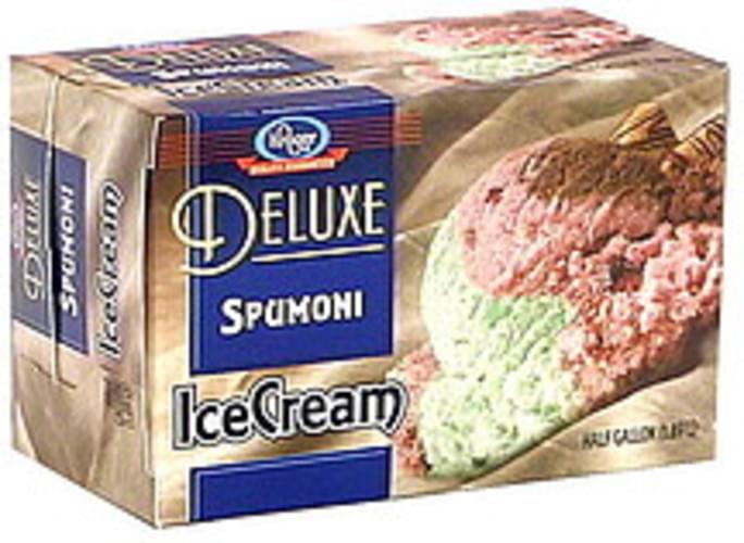Kroger Spumoni Deluxe Ice Cream 0 5 Gl Nutrition Information Innit
