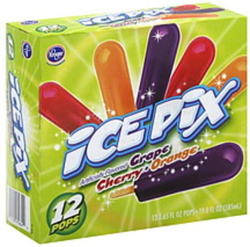 Kroger Assorted Pops - 12 ea, Nutrition Information | Innit