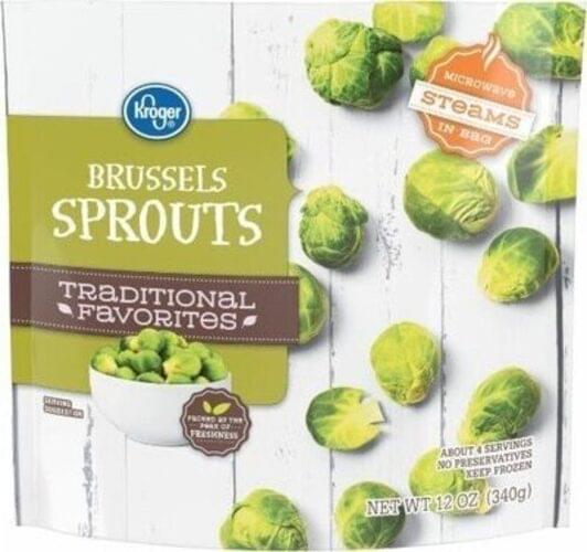 Kroger Frozen Brussels Sprouts Nutrition Facts at Odessa Anderson blog