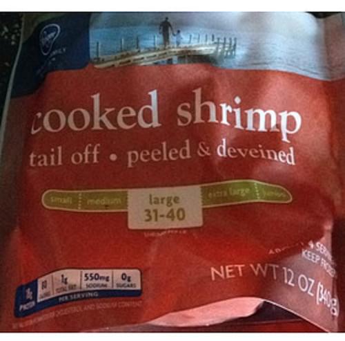 Kroger Cooked Shrimp 85 G Nutrition Information Innit