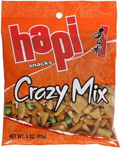 Hapi Crazy Mix - 3 oz, Nutrition Information | Innit