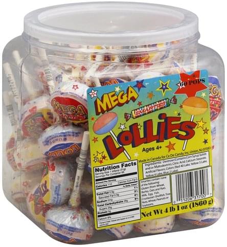 Smarties Nutrition Facts