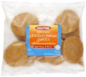 Great Value Fully Cooked Southern Fried Chicken Breast Patties - 23.84 ...