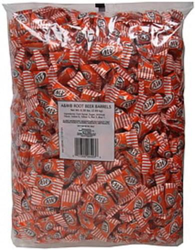 Brachs A&W Root Beer Barrels Hard Candy - 6.38 lb, Nutrition ...
