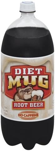 Mug Diet Root Beer - 2 l, Nutrition Information | Innit