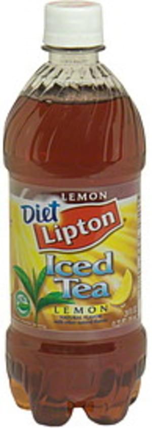 Lipton Lemon, Diet Iced Tea - 20 oz, Nutrition Information | Innit
