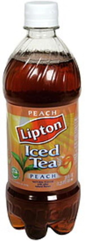 Lipton Peach Iced Tea - 20 oz, Nutrition Information | Innit