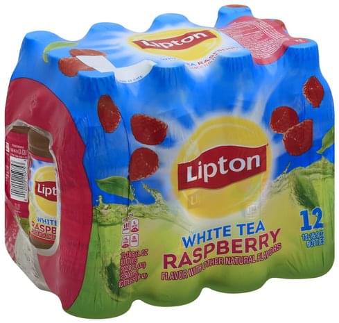Lipton Raspberry White Tea - 12 ea, Nutrition Information | Innit
