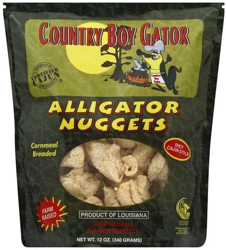 Country Boy Gator Alligator Nuggets - 12 oz, Nutrition Information | Innit