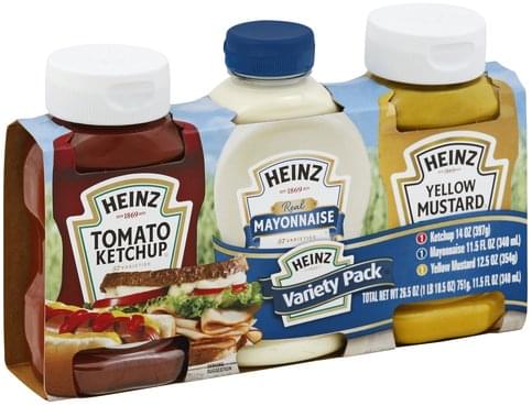 Heinz Variety Pack - 3 ea, Nutrition Information | Innit