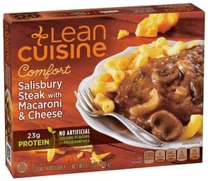 Lean Cuisine with Macarani & Cheese Salisbury Steak - 9.5 oz, Nutrition ...