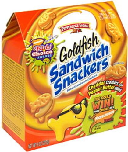 Goldfish Sandwich Snackers - 8 oz, Nutrition Information | Innit