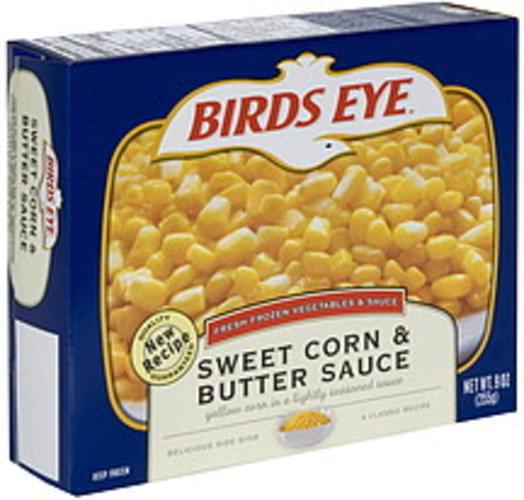 Birds Eye Sweet Corn & Butter Sauce Fresh Frozen Vegetables & Sauce - 9 ...