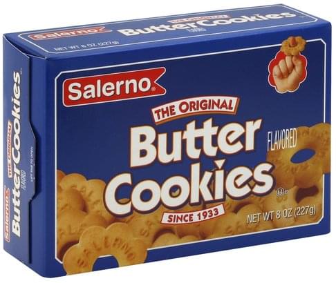Salerno Butter Cookies - 8 oz, Nutrition Information | Innit