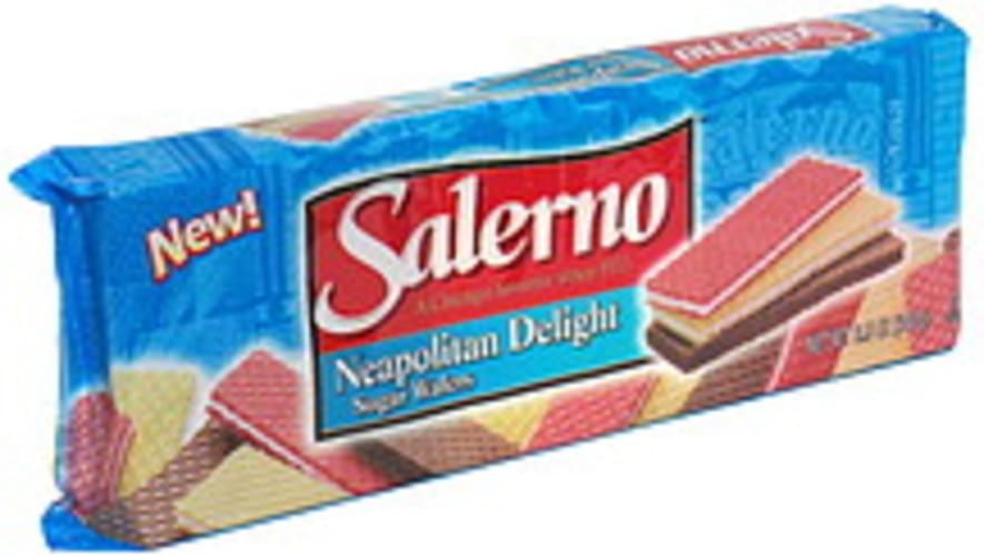 Salerno Neapolitan Delight Sugar Wafers - 8.5 oz, Nutrition Information ...