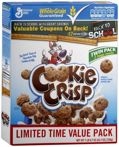 Cookie Crisp Cereal Ingredients