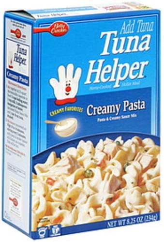 Tuna Helper Creamy Pasta Home-Cooked Skillet Meal - 8.25 oz, Nutrition ...