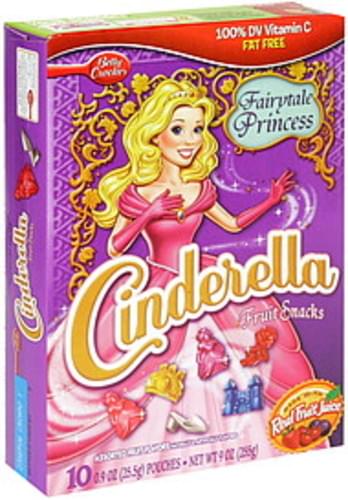 Betty Crocker Cinderella Fairytale Princess, Assorted Fruit Flavors ...