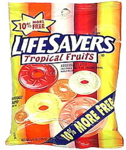 LifeSavers Tropical Fruits Candy - 6.9 oz, Nutrition Information | Innit