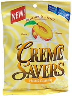 Creme Savers Peaches & Creme Hard Candy - 6 oz, Nutrition Information ...