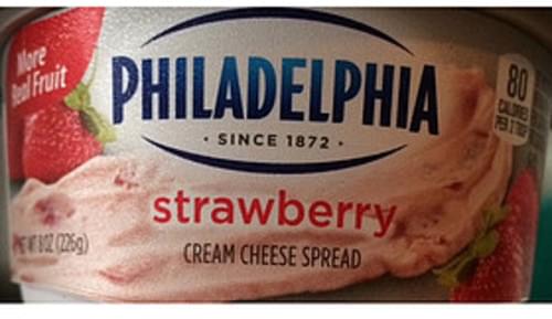 Philadelphia Strawberry Cream Cheese Spread - 32 g, Nutrition ... Philadelphia Strawberry Cream Cheese Spread - 32 g, Nutrition ...