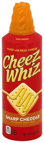 Cheese whiz 8 oz - startmanage
