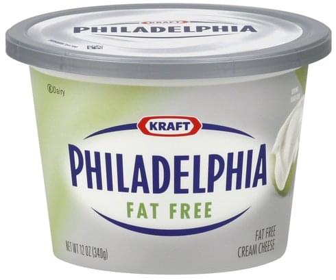 Philadelphia Fat Free Cream Cheese - 12 oz, Nutrition Information | Innit