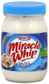 Miracle Whip Light Dressing - 16 oz, Nutrition Information | Innit