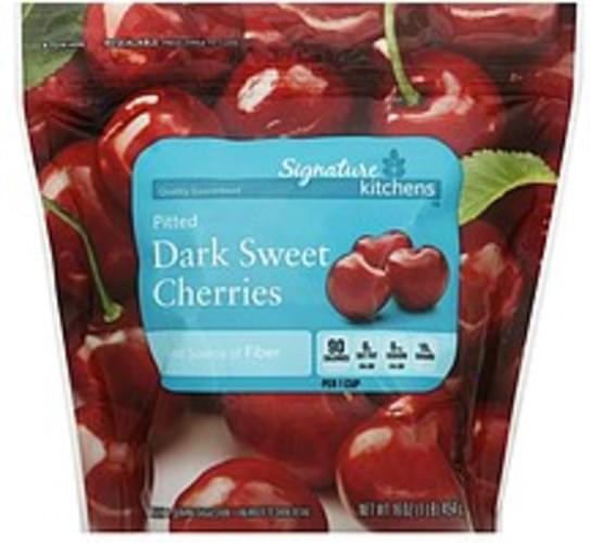 Signature Dark Sweet Pitted Cherries 16 Oz Nutrition Information