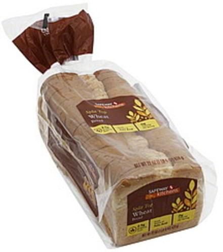 Safeway Split Top, Wheat Bread - 22 oz, Nutrition Information | Innit