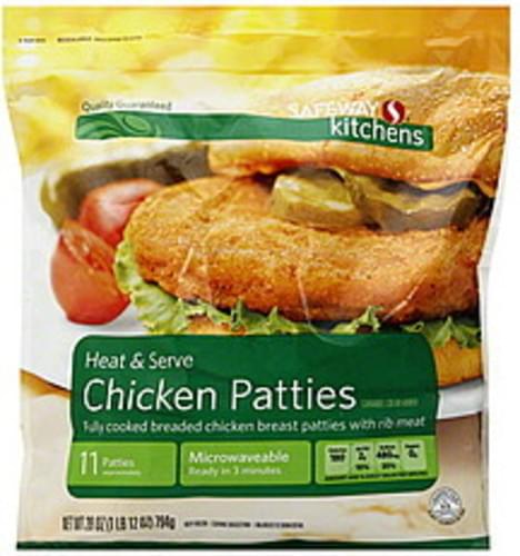 Safeway Chicken Patties - 28 oz, Nutrition Information | Innit