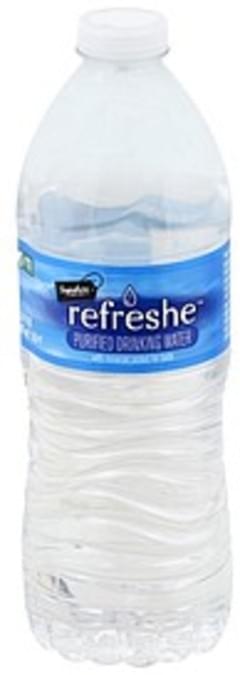 Refreshe Purified Drinking Water - 16.9 oz, Nutrition Information | Innit Refreshe Purified Drinking Water - 16.9 oz, Nutrition Information | Innit