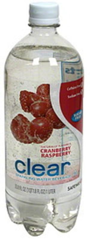 Safeway Cranberry Raspberry Sparkling Water Beverage - 33.8 oz, Nutrition Information | Innit