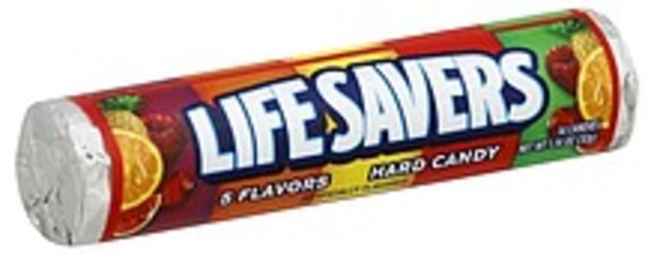 Lifesavers 5 Flavors Lifesavers Hard Candy 5 Flavors Roll 114 Oz Nutrition Information Innit
