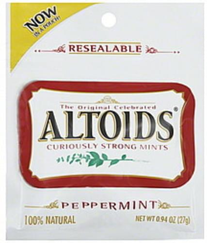 Altoids Peppermint Mints - 0.94 oz, Nutrition Information | Innit