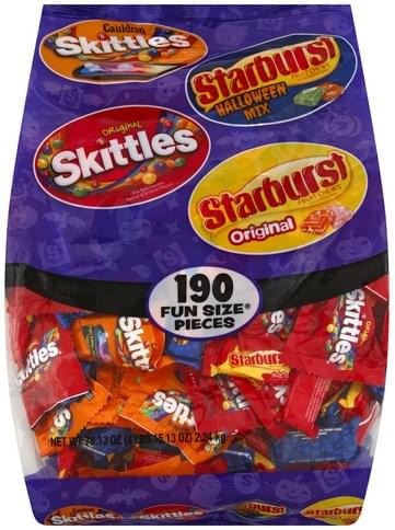 Wrigley Assorted, Fun Size Candy - 190 ea, Nutrition Information | Innit