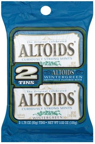 Altoids Wintergreen Mints - 2 ea, Nutrition Information | Innit