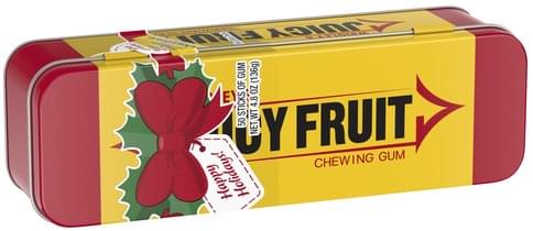 JUICY FRUIT Chewing Gum - 50 ea, Nutrition Information | Innit