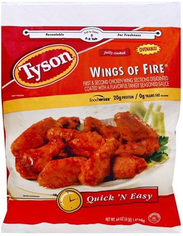 Tyson Wings Nutrition | Besto Blog