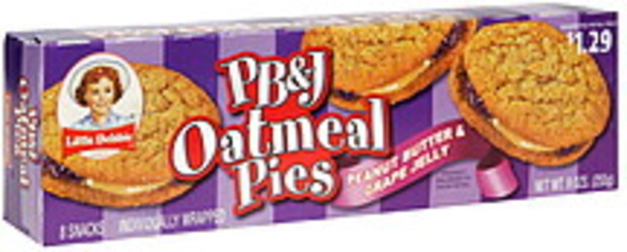 Little Debbie Peanut Butter & Grape Jelly, Pre-Priced PB&J Oatmeal Pies ... Little Debbie Peanut Butter & Grape Jelly, Pre-Priced PB&J Oatmeal Pies ...