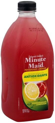 Minute Maid Light Pomegranate Lemonade Nutrition Facts | Besto Blog