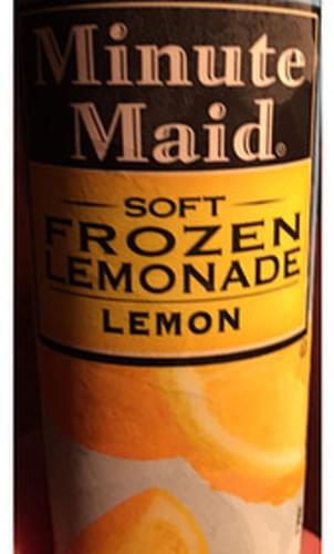 Minute Maid Soft Frozen Lemonade Nutrition Facts | Besto Blog