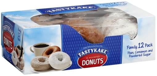Tastykake Assorted Donuts - 12 ea, Nutrition Information | Innit